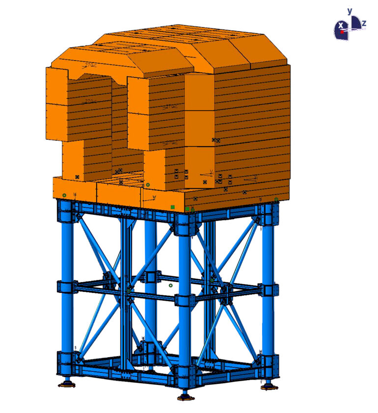CERN NEW FORWARD SHIELDING BLOCK HOUSE SUPPORTING TOWERS – Deha Tech